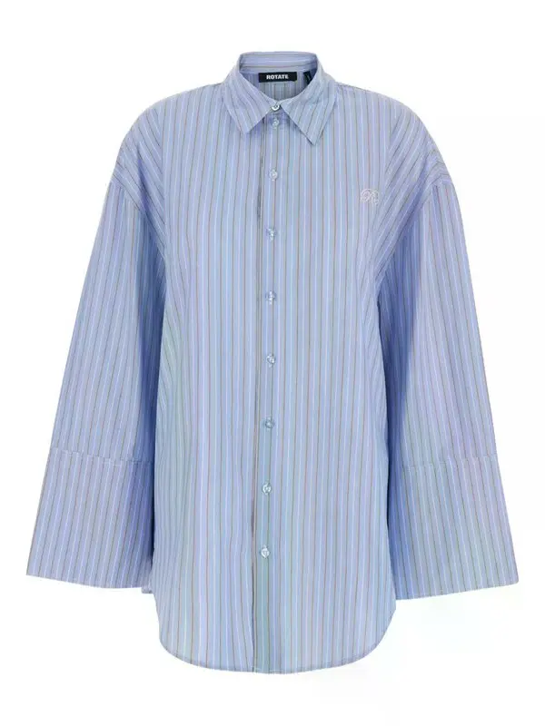 ROTATE BY BIRGER CHRISTENSEN Striped Button-down Shirt