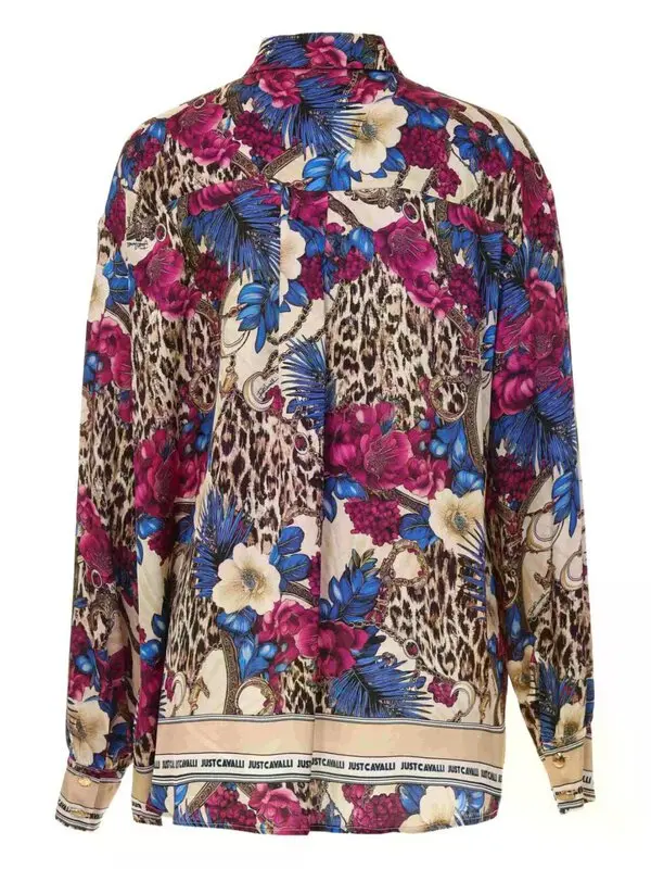 Just Cavalli Floral-print Shirt