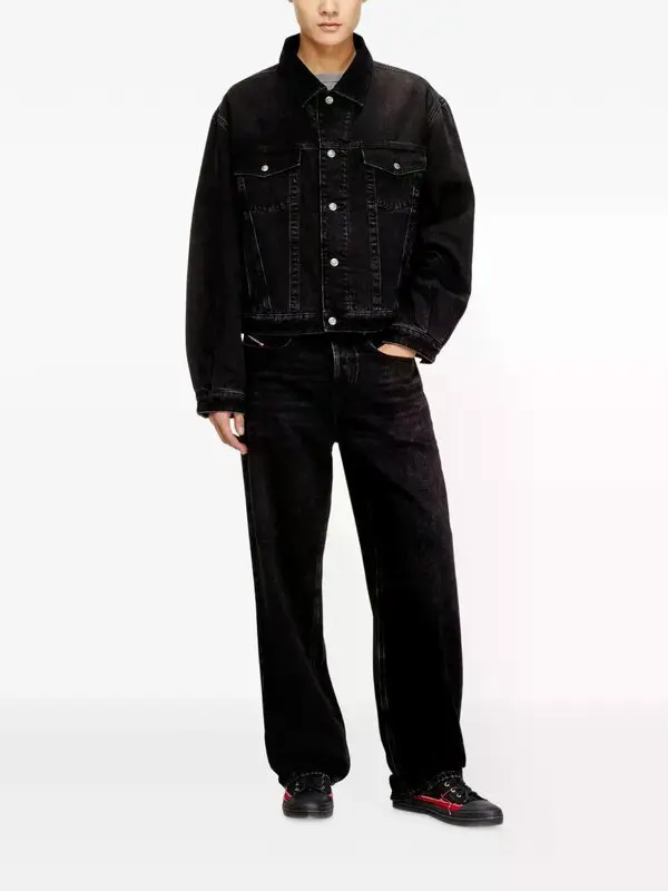 DIESEL® D-ranger-t Corduroy Collar Denim Jacket