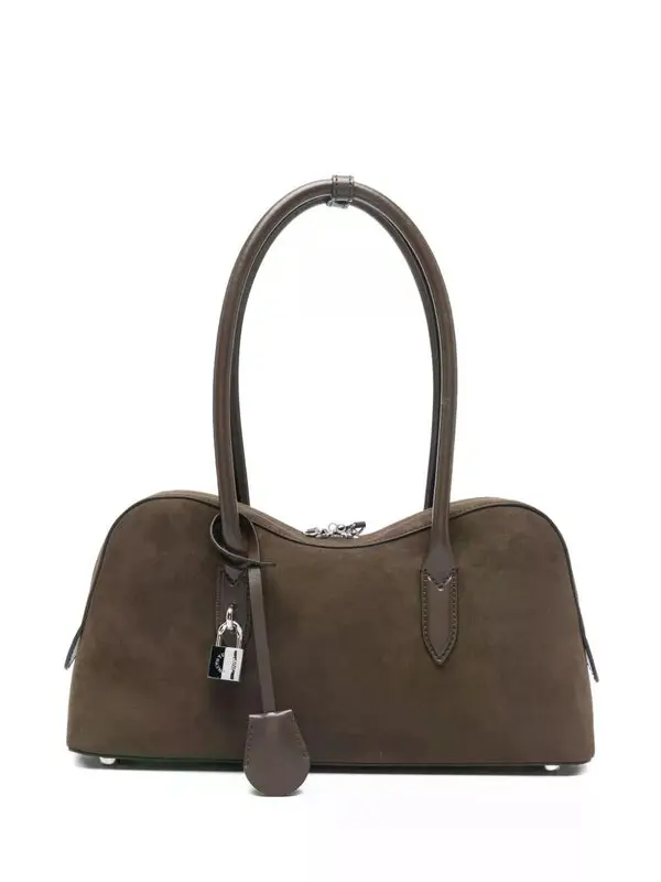 Stella McCartney Ryder Padlock Shoulder Bag - Brown