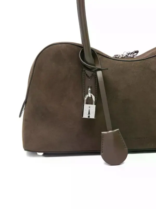 Stella McCartney Ryder Padlock Shoulder Bag - Brown
