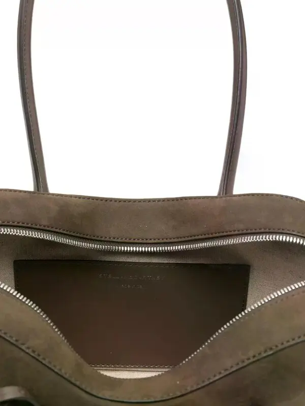 Stella McCartney Ryder Padlock Shoulder Bag - Brown