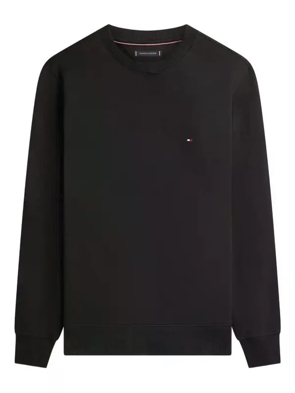 Tommy Hilfiger Logo-detail Sweatshirt - Black