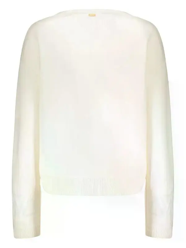 Herno Crew-neck Cropped Sweater
