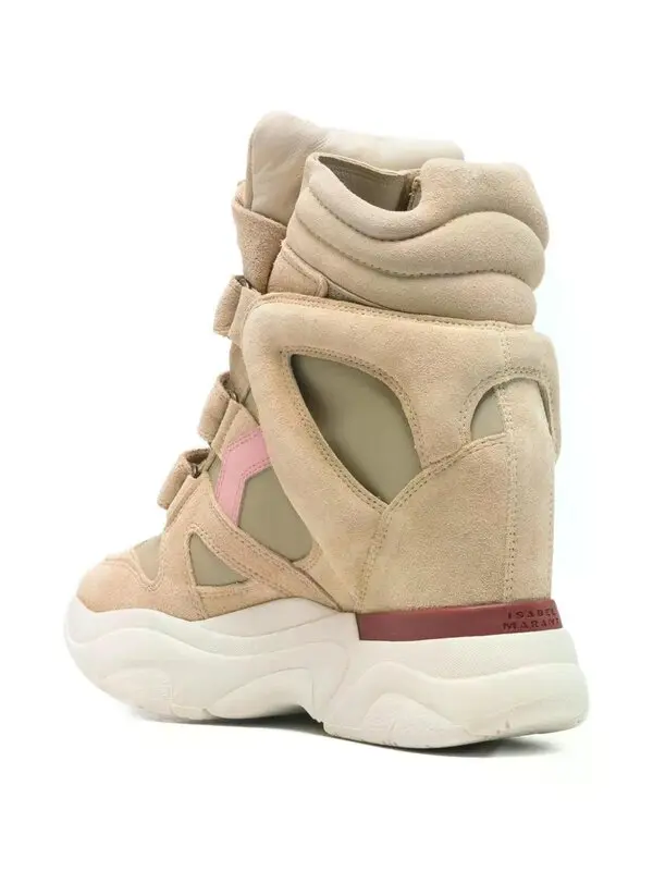 Isabel Marant Étoile Touch-straps Platform Ankle Boots