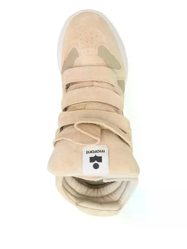 Isabel Marant Étoile Touch-straps Platform Ankle Boots