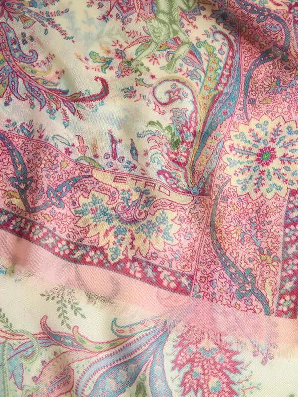Etro Paisley-pattern Scarf - Pink