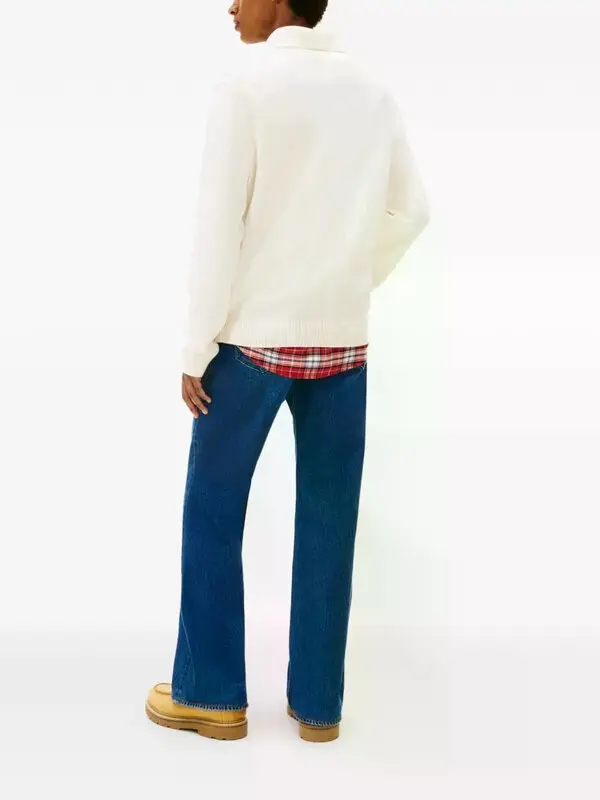 Tommy Hilfiger Collared Knit Sweater