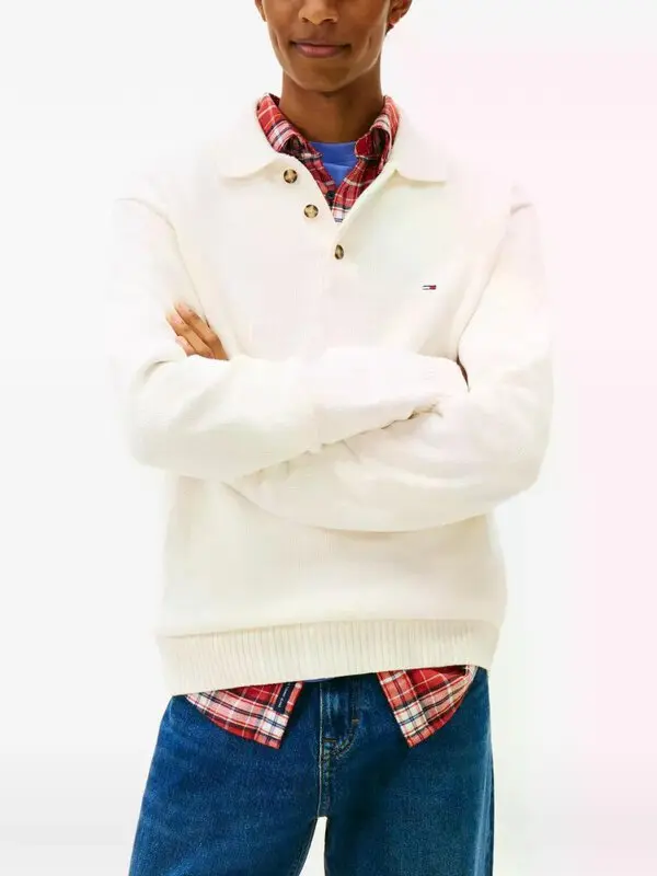 Tommy Hilfiger Collared Knit Sweater