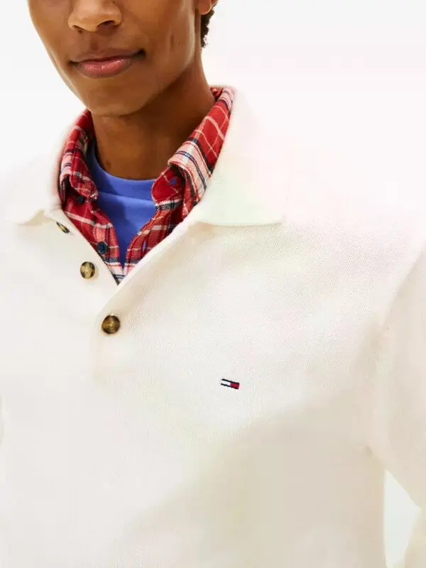 Tommy Hilfiger Collared Knit Sweater