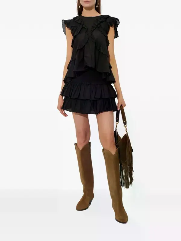 MARANT ETOILE Nalou Ruffled Top