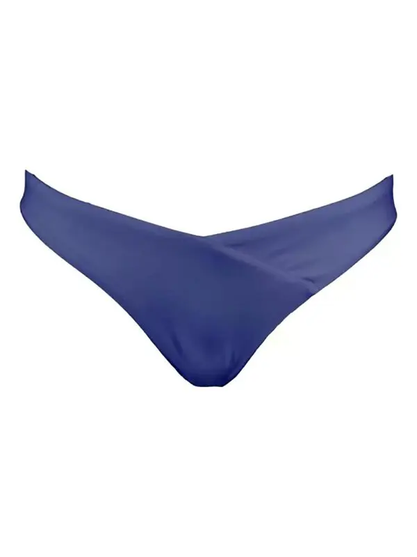 CAHA CAPO DUBAI Twisted-design Bikini Bottom - Blue