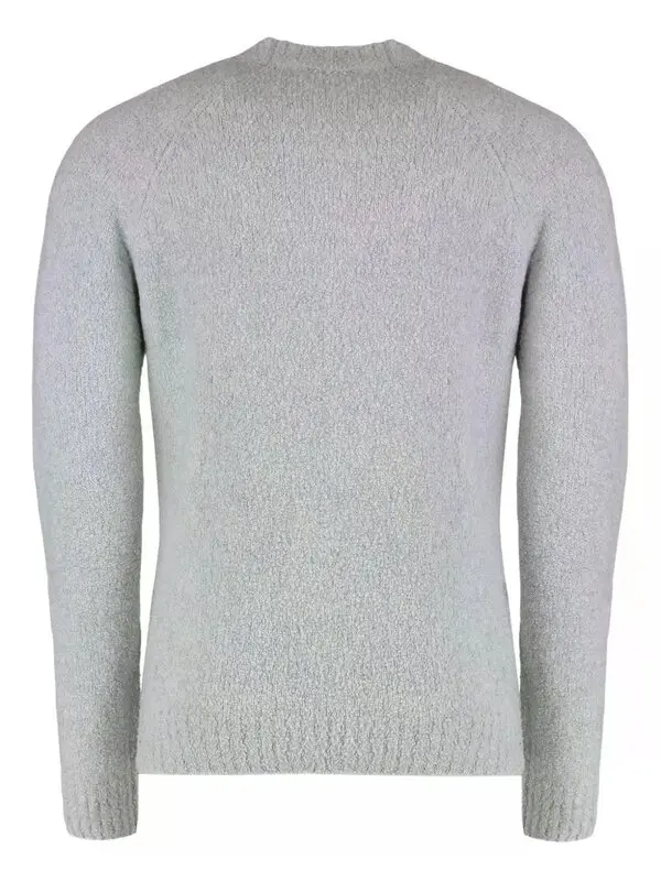 MOORER Textured Crew-neck Sweater