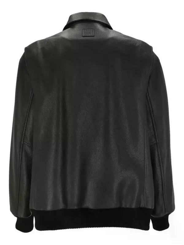 Loewe Leather Bomber Jacket