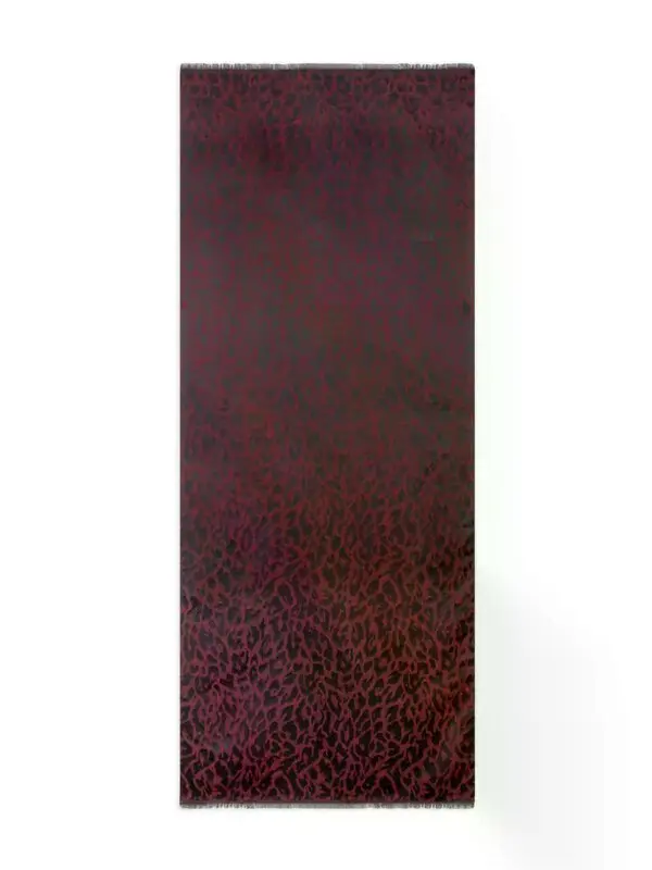 Etro Animal-pattern Scarf - Red