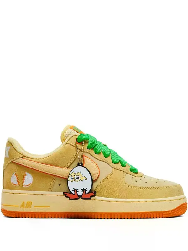 Nike X Goat Division St. Air Force 1 Low "egg Or Duck" Sneakers - Yellow