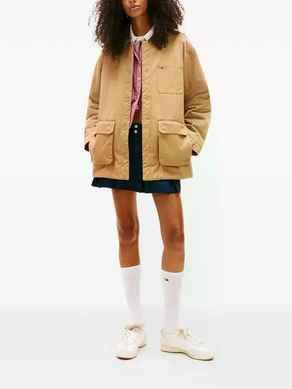Tommy Hilfiger Corduroy-collar Jacket - Neutrals