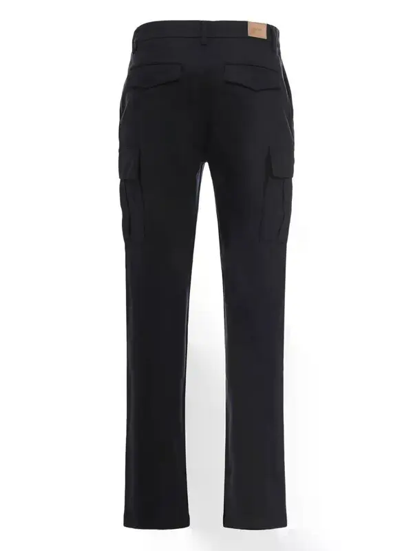 MOORER Logo-patch Cargo Pants