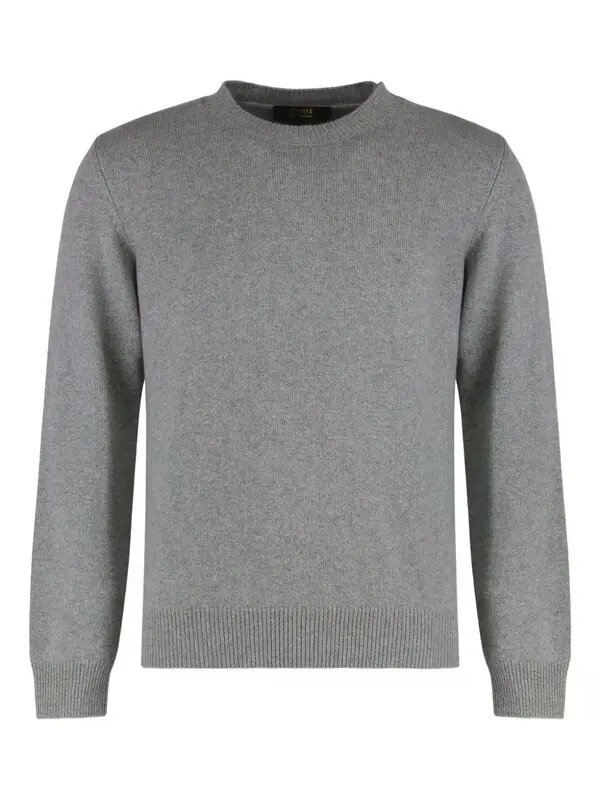 MOORER Ribbed Knit Sweater