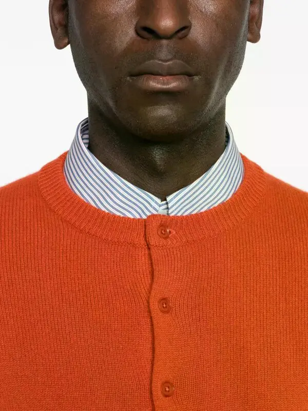 Extreme Cashmere Buttoned Cardigan