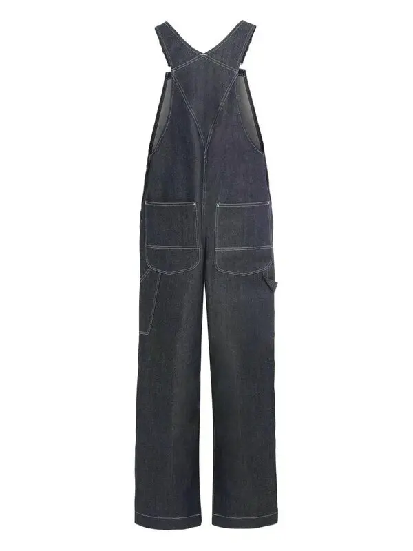 MOORER Jamine 5-pocket Denim Dungarees