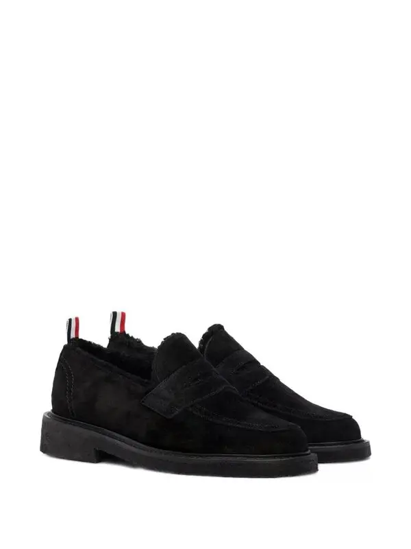 Thom Browne Suede Penny Loafers