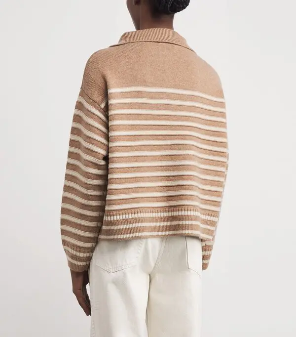 Rag & Bone Wool-cashmere Striped Raven Sweater
