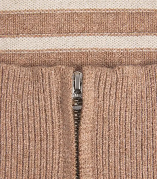 Rag & Bone Wool-cashmere Striped Raven Sweater