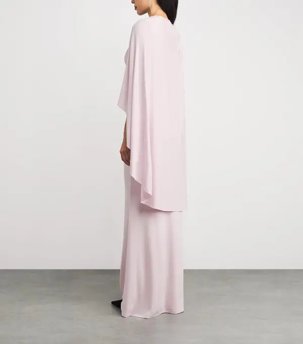 SELF-PORTRAIT Jersey Maxi Dress