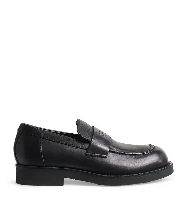 MAISON MARGIELA Leather City Biker Loafers
