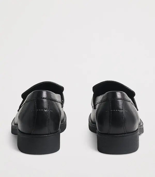 MAISON MARGIELA Leather City Biker Loafers