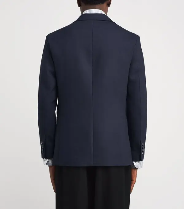 Eton Wool-blend Tech Blazer