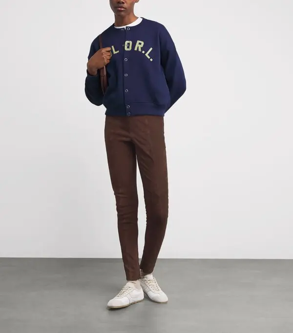 Polo Ralph Lauren Suede Leggings