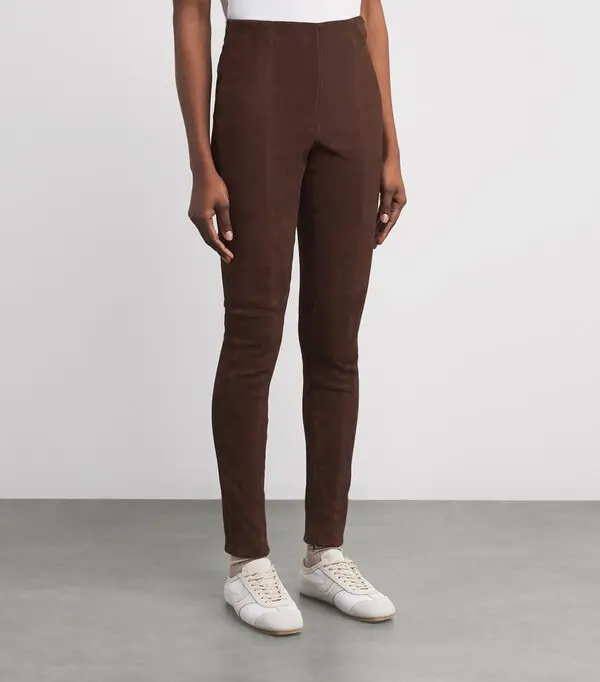 Polo Ralph Lauren Suede Leggings