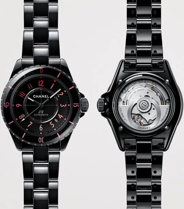 Chanel Ceramic And Steel Calibre 12.1 Watch