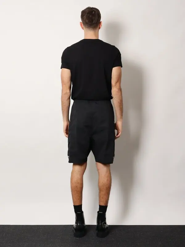 Rick Owens Heizer Nylon Shorts - Black
