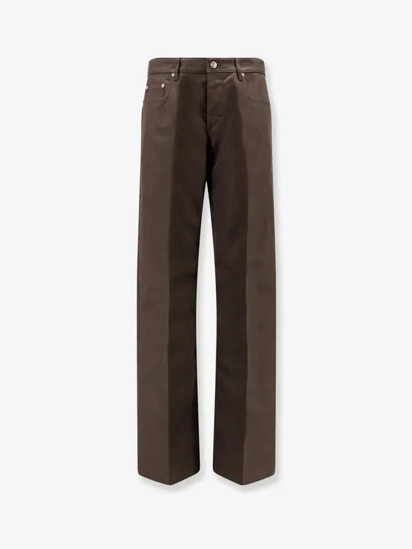 Rick Owens Geth Recycled Trousers - Brown