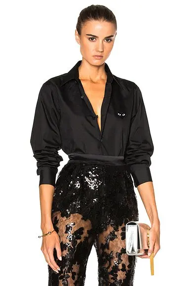 Play Comme Des Garcon Emblem Button Down