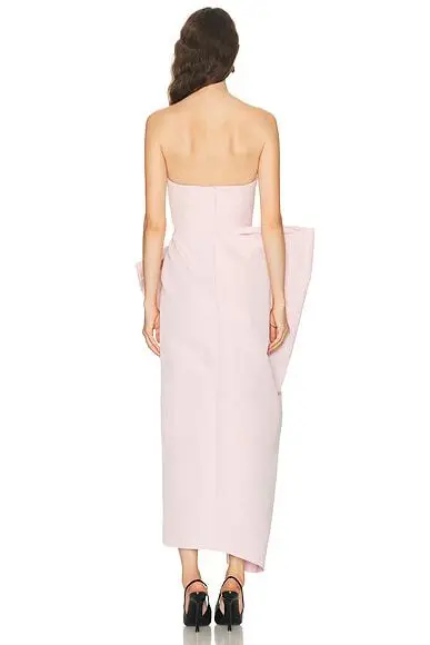 Givenchy Long Bustier Bow Dress