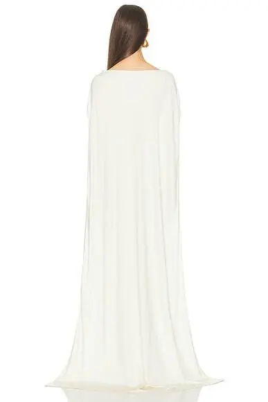HELSA The Alva Caped Jersey Dress