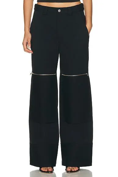 HAELO Flex Waist Zip Cargo Pant