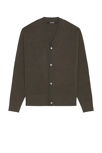 Jacquemus Le Cardigan Doppio - Multi Khaki