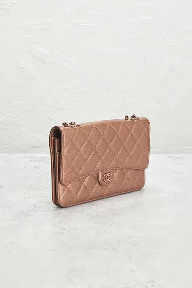 Chanel Lambskin Wallet On Chain