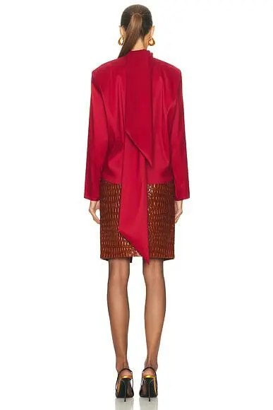 Saint Laurent Long Sleeve Top