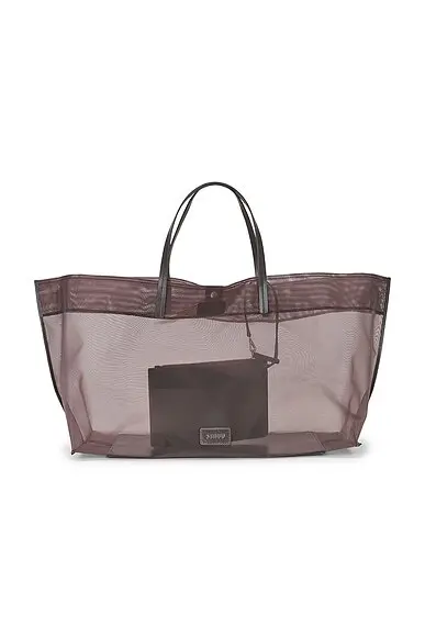 Staud Christos Large Mesh Tote - Espresso