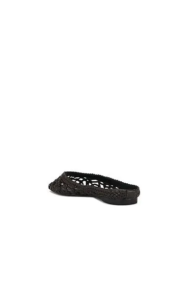 Staud Otto Hand-knotted Flat Mule