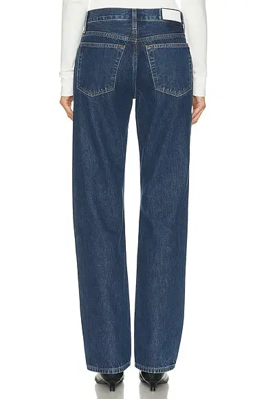 RE/DONE 90's Mid Rise Loose Jeans - Rustic Idigo