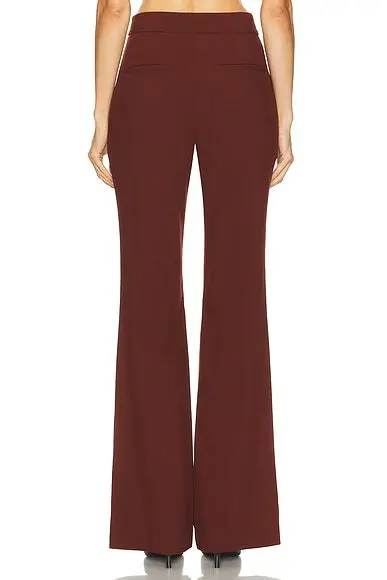 A.L.C. Sophie Ii Flare Pant - Rust