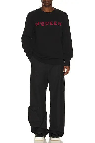 Alexander McQueen Embroidered Sweatshirt