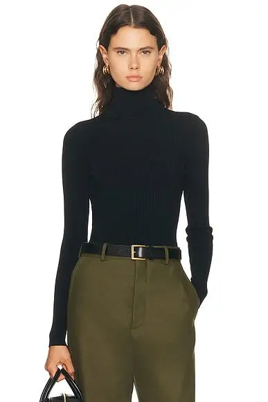 Wardrobe.NYC Matte Turtleneck Top